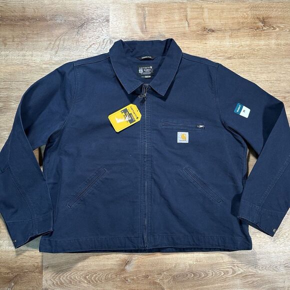 Carhartt | Jackets & Coats | New Carhartt Rugged Flex Duck Detroit Relaxed Canvas Workwear ...